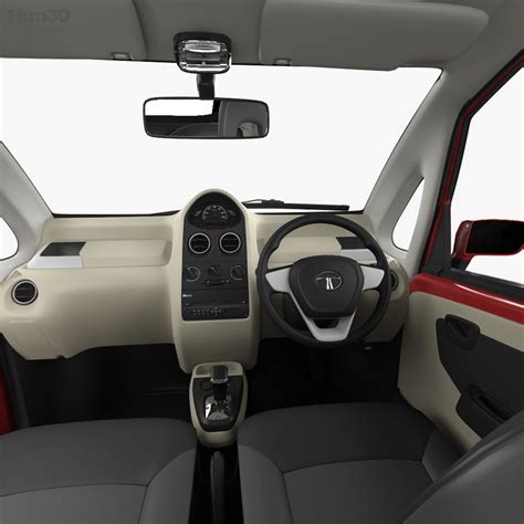 Tata Nano Genx With Hq Interior And Engine 2018 3d Model Download