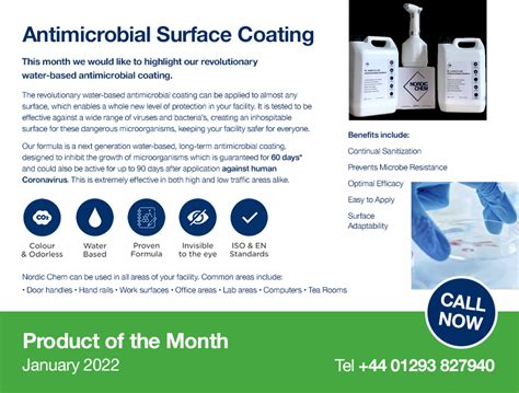 Antimicrobial Surface Coating Lbs