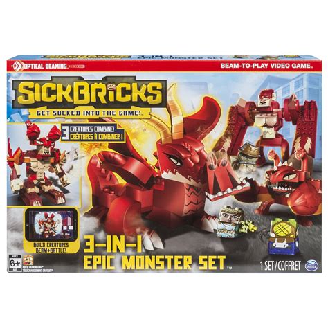 Sick Bricks Epic Monster Attack Set