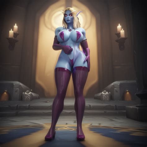 Rule 34 Ai Generated Big Breasts Bimbo Elf Elf Female High Elf Latex Latex Gloves Looking At