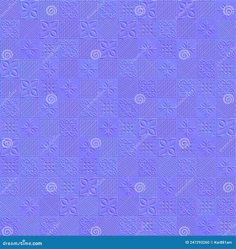 Normal Map Ceramic Normal Mapping Texture Stock Illustration