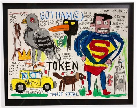 Jean Michel Basquiat 95 Masterworks Collection Token By Samo Alive