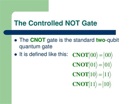 Ppt Quantum Computation And Quantum Information Lecture 3