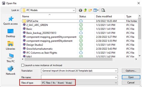 Ifc File Types Supported By Archicad