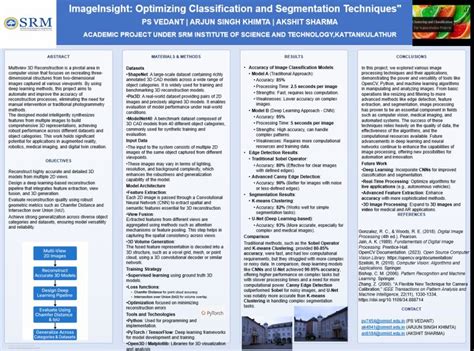 Computervision Deeplearning 3dreconstruction Imageprocessing Srmist Vedant Ps