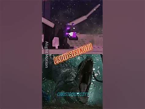 Ender Dragon Vs Indominus Rex Minecraft Jurassicworld Shorts Youtube