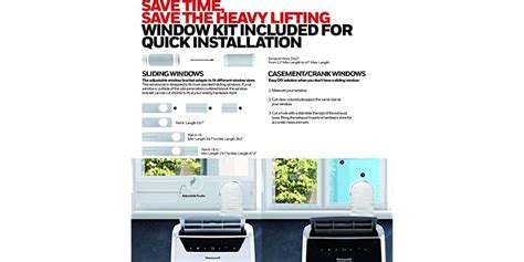Honeywell Black Silver Classic Portable Air Conditioner