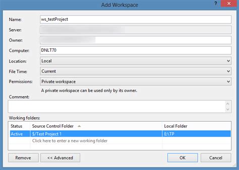 Using Local Workspaces Promote Excluded Changes With TFS API The Road To ALM
