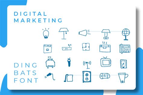 Digital Marketing Font By Ciriative · Creative Fabrica