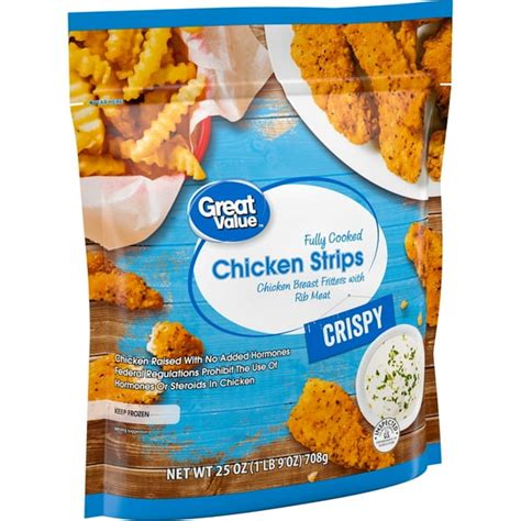 Great Value Fully Cooked Chicken Nuggets 32 Oz Frozen Packed With 11g