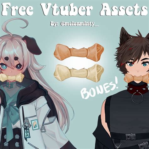 Vtuber Bone Assets Customizable Etsy