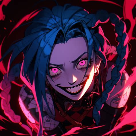 League Of Legends Jinx Spatkunst