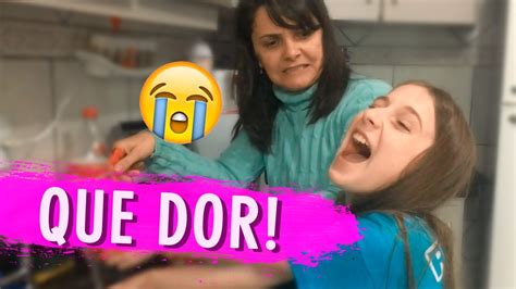 Trollei Minha MÃe Com Sangue Falso Youtube