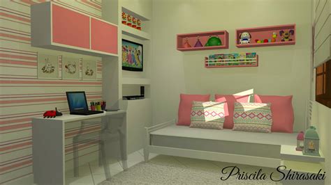 Meu Cantinho Decorado Projeto Quarto Menina