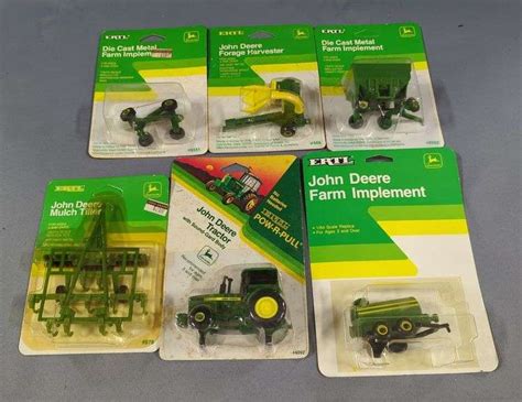 Ertl Diecast John Deere 164 Scale Pow R Pull Tractor With Sound Gard Body 4092 Anhydrous