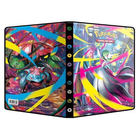 Ultra Pro Pokemon 4 Pocket Portfolio Mega Evolution 80 Cards And 4 Ov