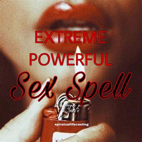 Sex Spell Etsy