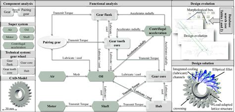 Display Of Selected Results Of The Methodology Applied For A Gear Wheel