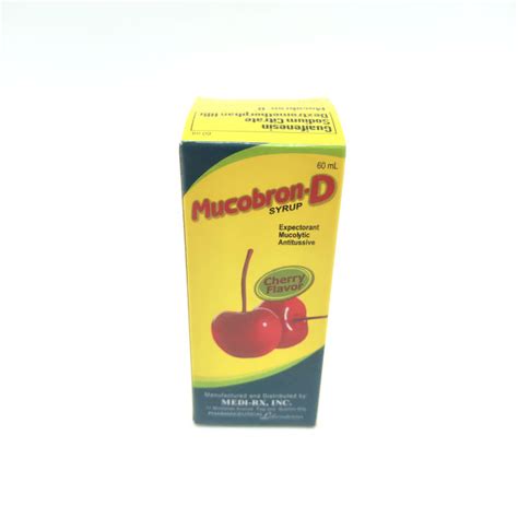 Mucobron D Syrup 60ml Lazada Ph