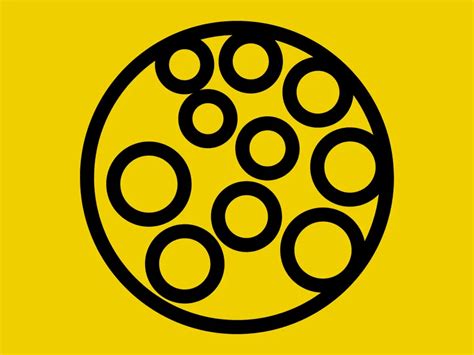 Free Density Circle Pattern Shape Logo Template Vector Download Logowik