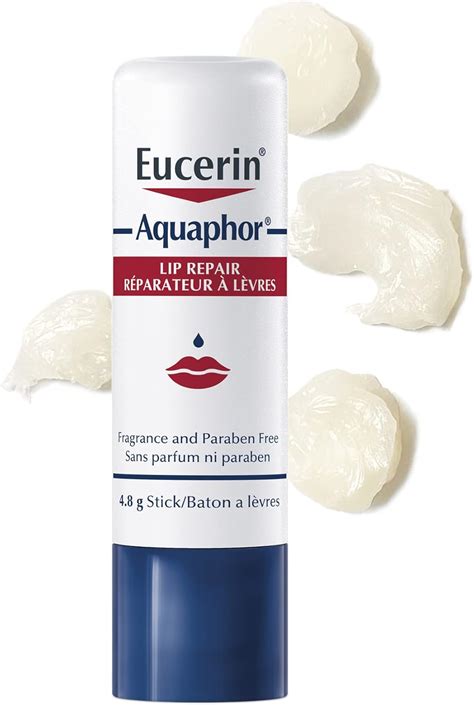 Eucerin Aquaphor Lip Balm Repair Stick For Dry Chapped And Cracked