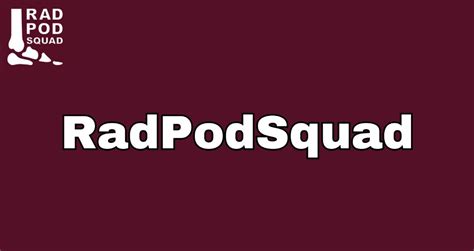 Rad Pod Squad Rad Pod Squad