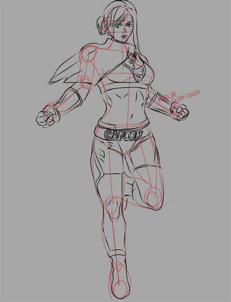 Captain Capcom Sketch By Yonjisk On Deviantart