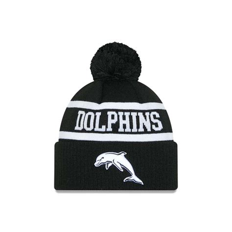 Dolphins 2025 Black White Beanie Jerseys Megastore