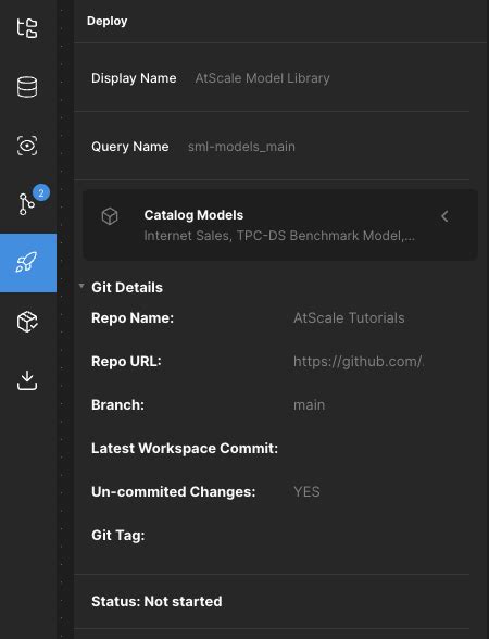 Deploy Panel Atscale Documentation