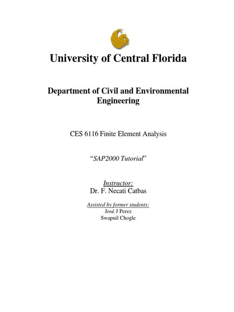 sap2000 handout ces6116 pdf download free pdf coordinate system
