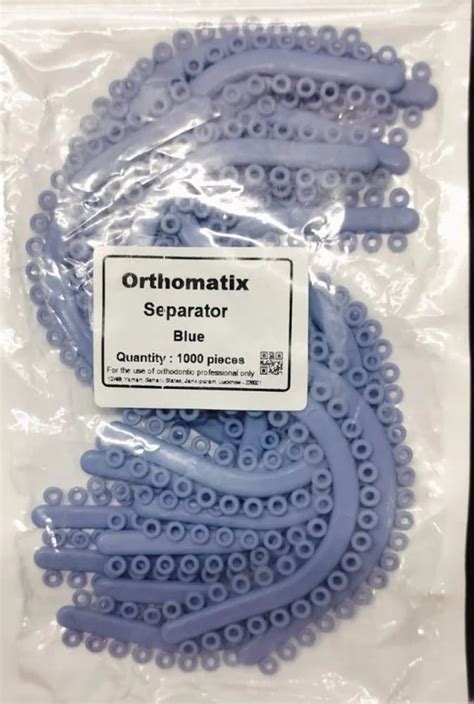 Plastic Blue Orthodontic Separators At ₹ 550 Pack In Lucknow Id 2854522867173