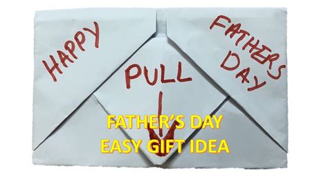 Diy Fathers Day T Idea 2 Easy Paper T For Your Father On His