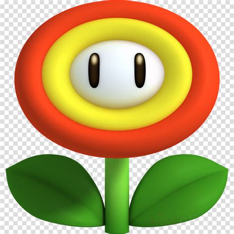 Download Fire Flower Mario Clipart New Super Mario Bros Mario Flower