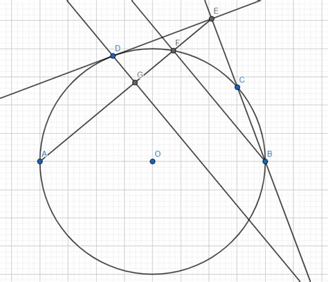 euclidean geometry prove that bf bisects the line segment de