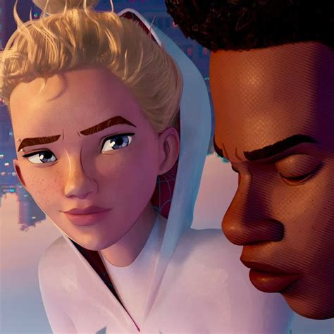 Across The Spider Verse Gwen And Miles Spiderverse Gwen And Miles