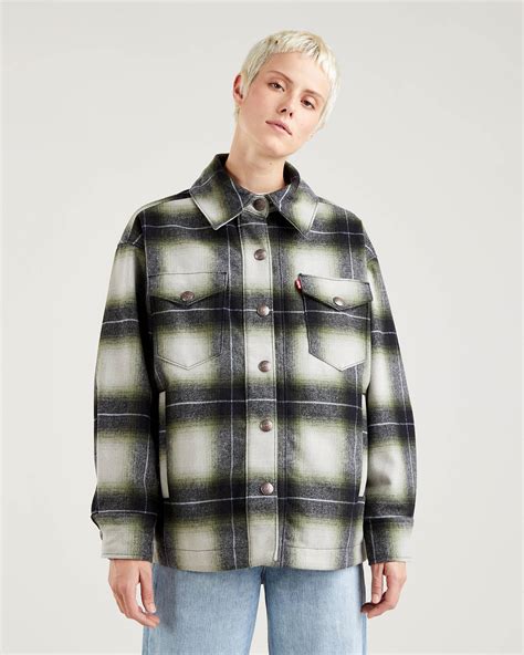 Wool Shacket Multi Colour Levis® Mt