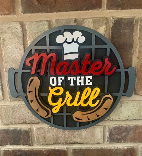 Wooden Handmade Bbq Signs Etsy