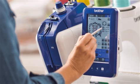 Brother Vr Embroidery Machine Single Needle Fast Uk Delivery Sewing Machines Uk
