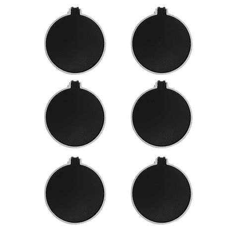 3 Pieces Stove Ignition Control Knobs Gas Covers Electric Replacements Silver