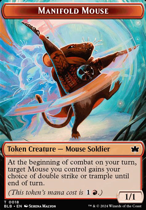 Mabel Mouse Tribal And Equipment Commander Edh Mtg Deck