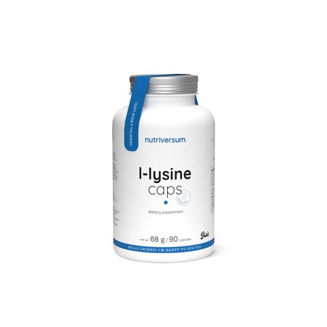 Basic L Lysine Caps New Nutriversum
