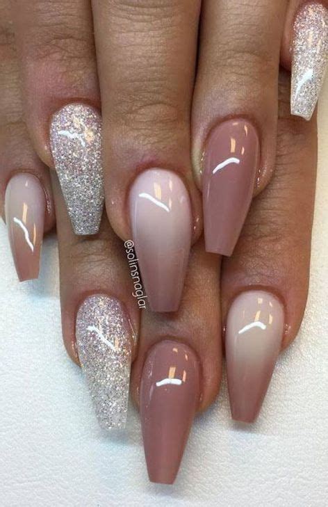 Schatten Nagelkunst Gel Nails Mauve Nails Ombre Nail Designs