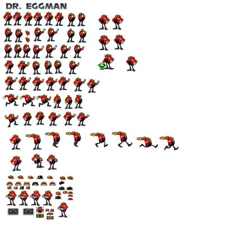 Eggman Sprites Advance By Arcticteam6 On Deviantart