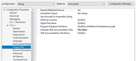 Visual Studio How To Generate Xml Documentation Files In Cuda C