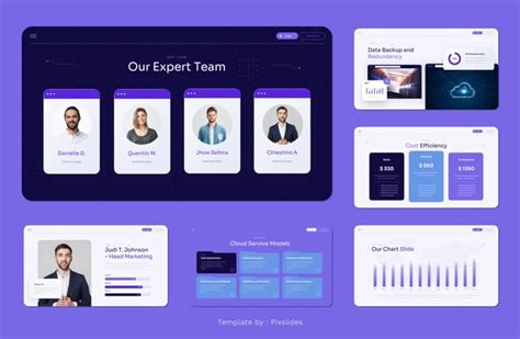 Cloud Computing Powerpoint Incl Technology And Network Envato