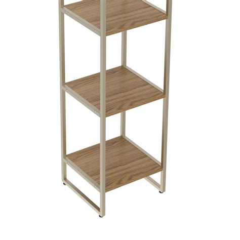 Estantería Mdf Y Metal Voss — Divino