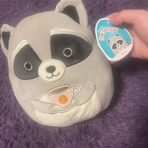 Squishmallows Toys Rocky The Raccoon 8 Squishmallow Poshmark