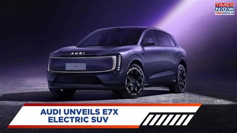 Audi Reveals Its New E7x Electric Suv Ahead Of Auto China 2026