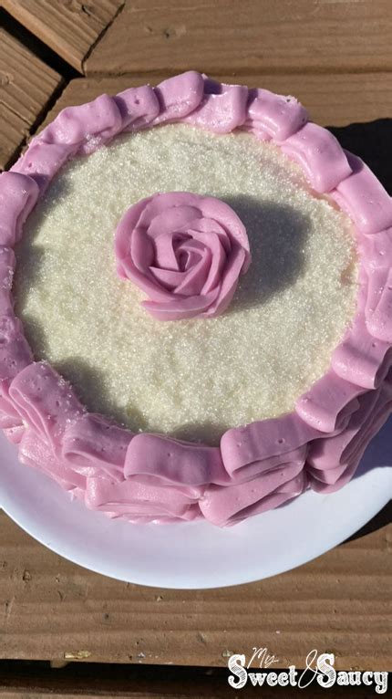 Ruffle Cake Tutorial My Sweet And Saucy