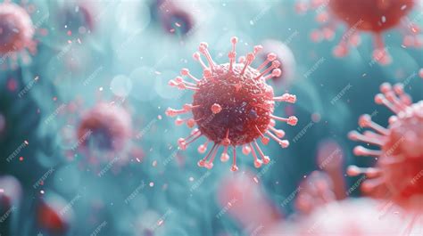 Microbiology Lab Scene For Presentation Slide Generative Ai Premium